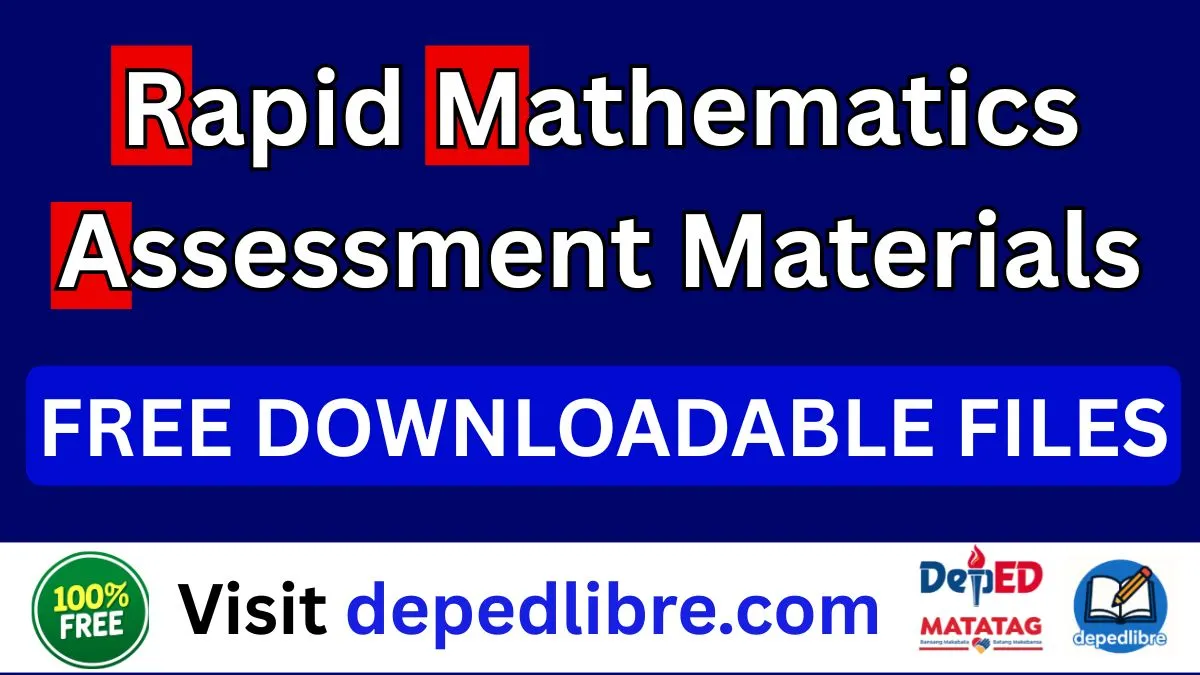 Rapid Mathematics Assessment Materials - Download here!